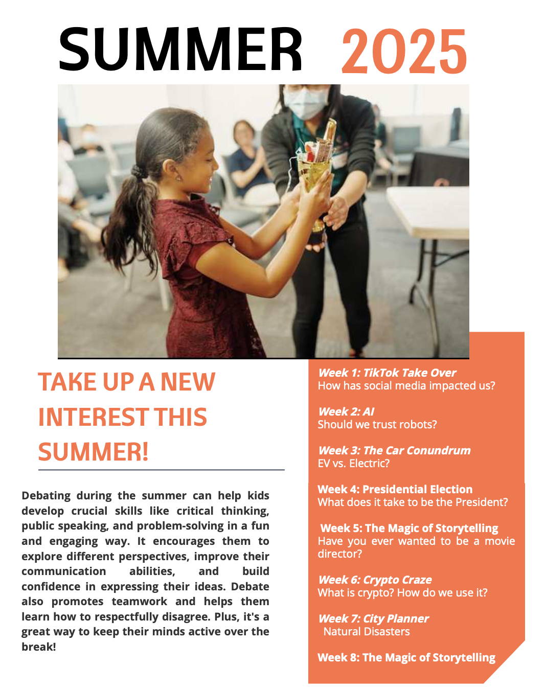 2025 Summer Debate Program - Cogito Debate