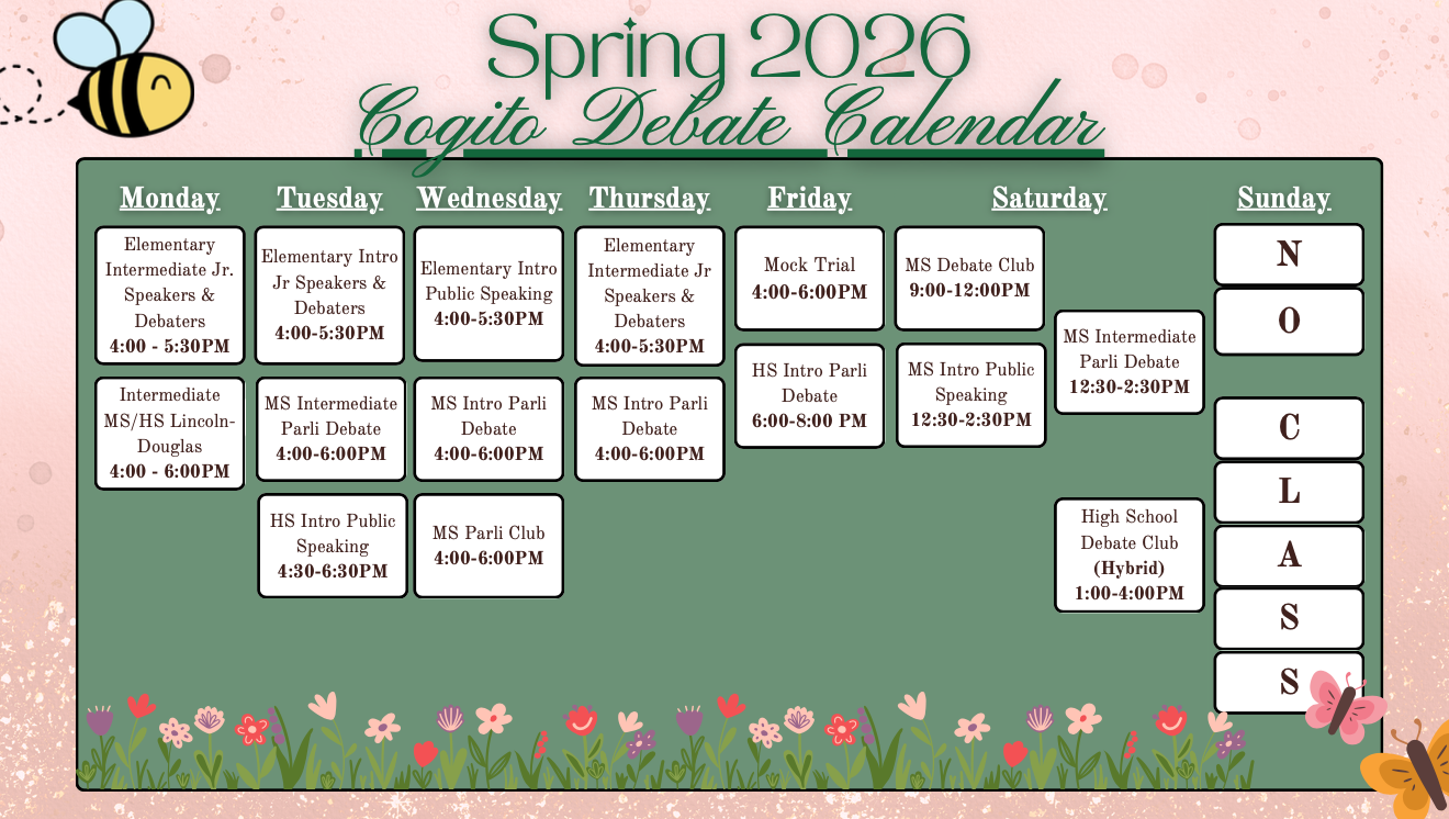 Current Classes - Online & in-person speech & debate classes kids ...
